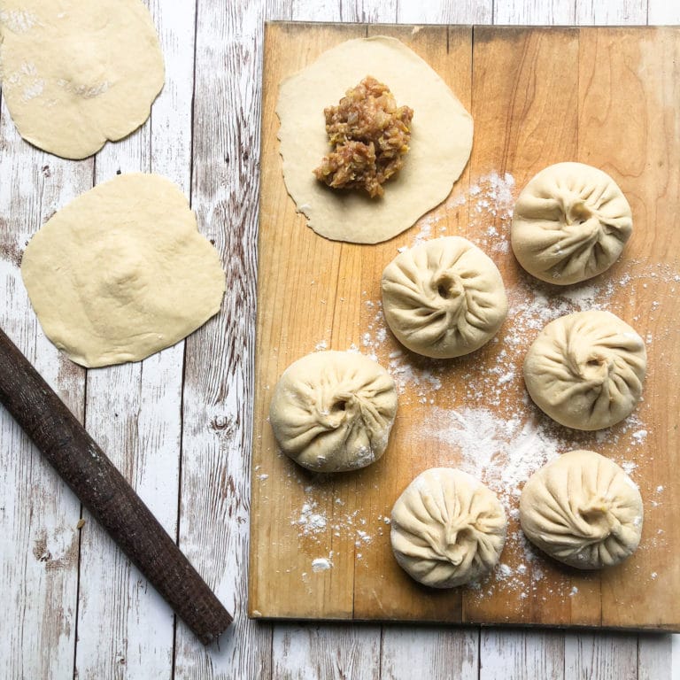 Baozi recipe (Chinese steamed buns) | Halicopter Away