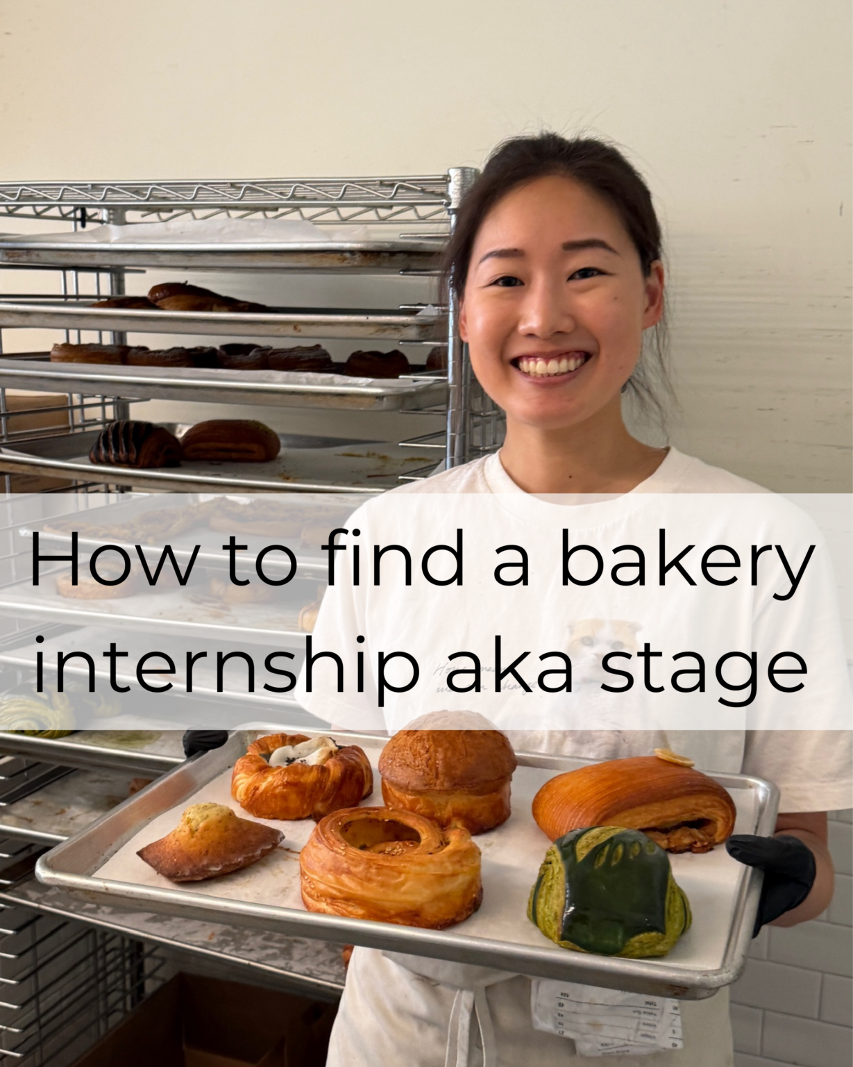 How to find a bakery or pastry internship (stage) | Halicopter Away